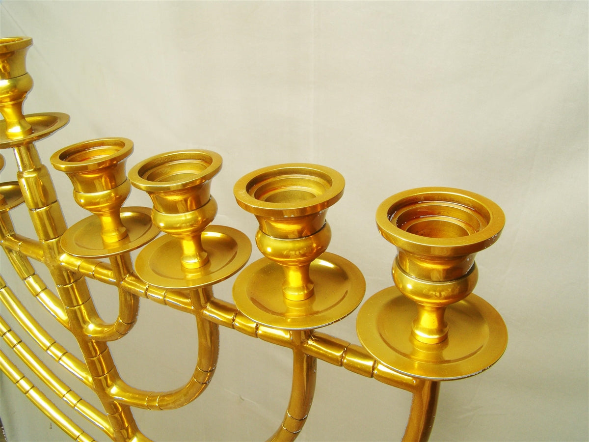 Large 63" extra tall chanukah menorah for synagogue, shul or business ...